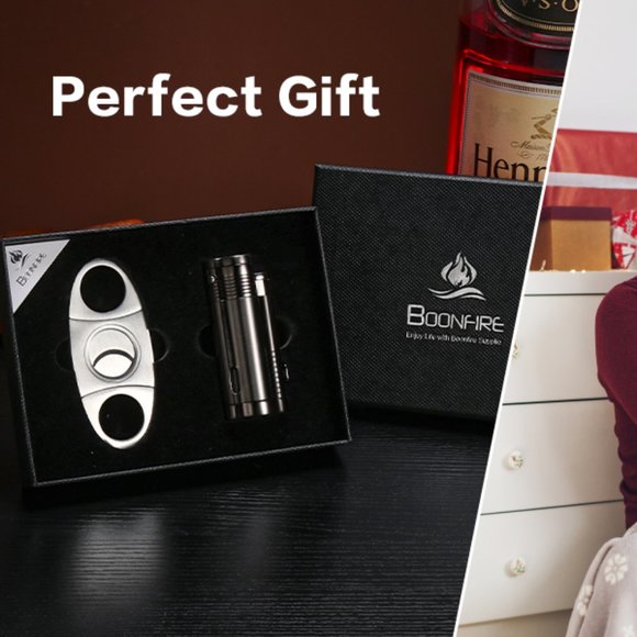 Accessories | Cigar Torch Lighter Cigar Cutter Gift Set | Poshmark